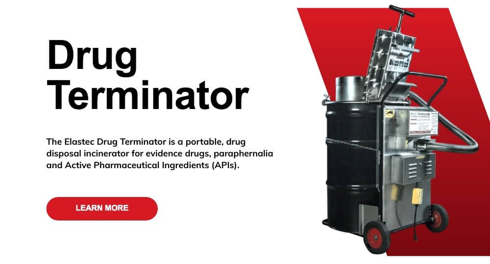 Home - Elastec Drug Terminator | Portable Drug Incinerator